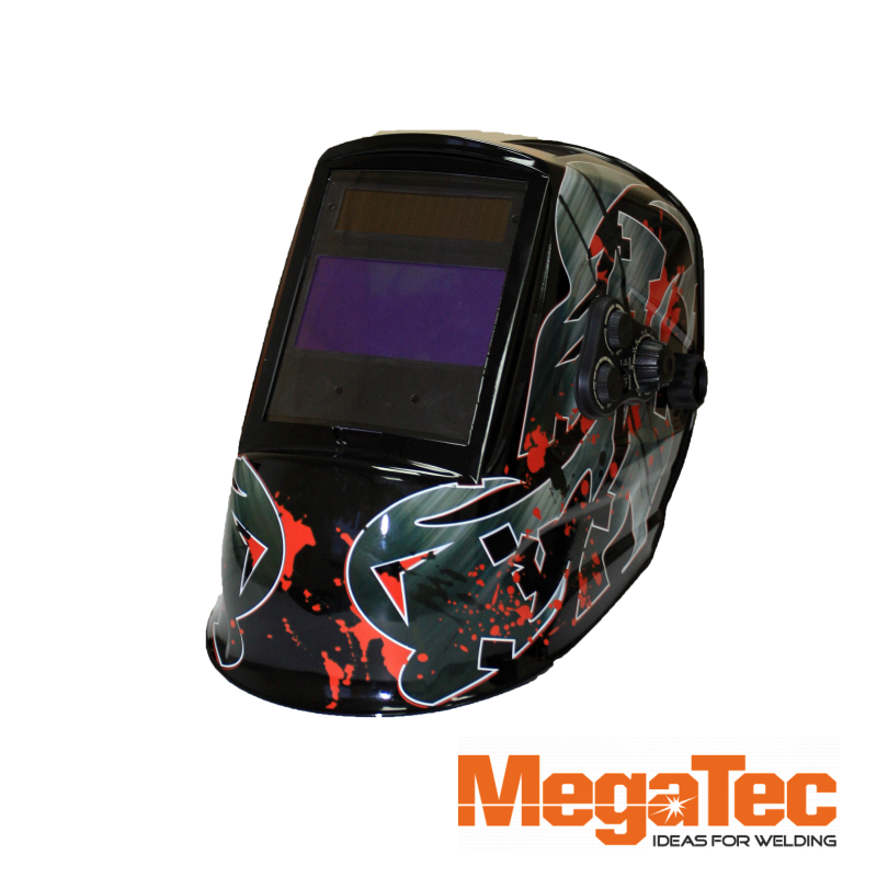 Зварювальний маска MegaTec "КОМАНДОР" 423R (red flash) купити онлайн ...