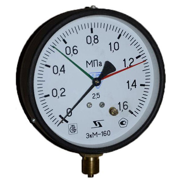 Купить Манометр ЭКМ-160 6,0 МПа , цена 420 грн | svarka-ua.com