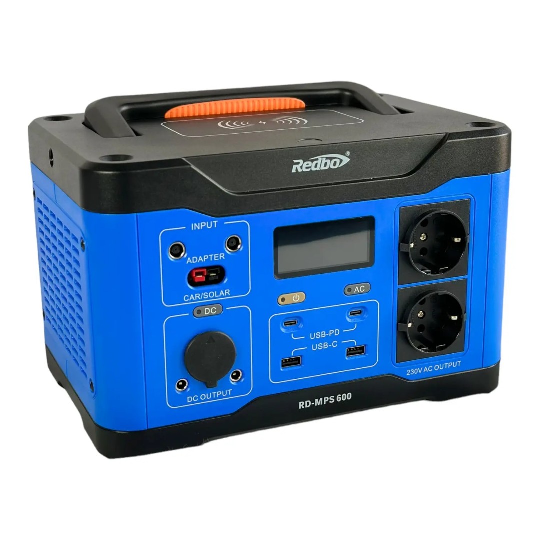 Портативна зарядна станція Redbo Portable Power Station 600W 509.6Wh ...