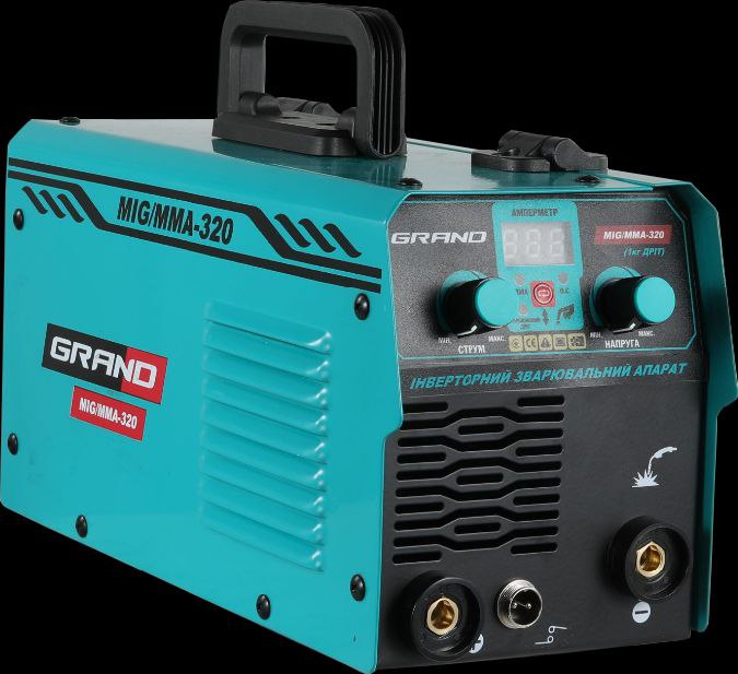Зварювальний напівавтомат Grand MIG/MMA-320 купити онлайн, ціна 3528 ...